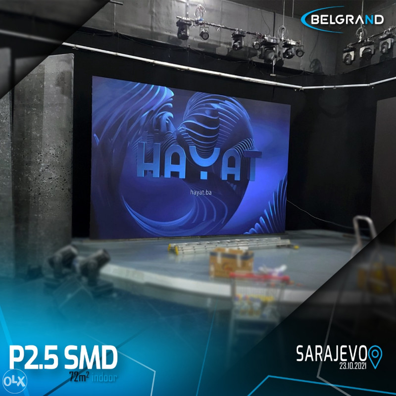 BELGRAND P2.5 SMD LED REKLAMA DISPLEJ - Reklame i dekoracije - OLX.ba