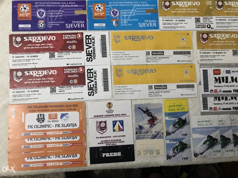 Stare ulaznice - Stare ulaznice - OLX.ba