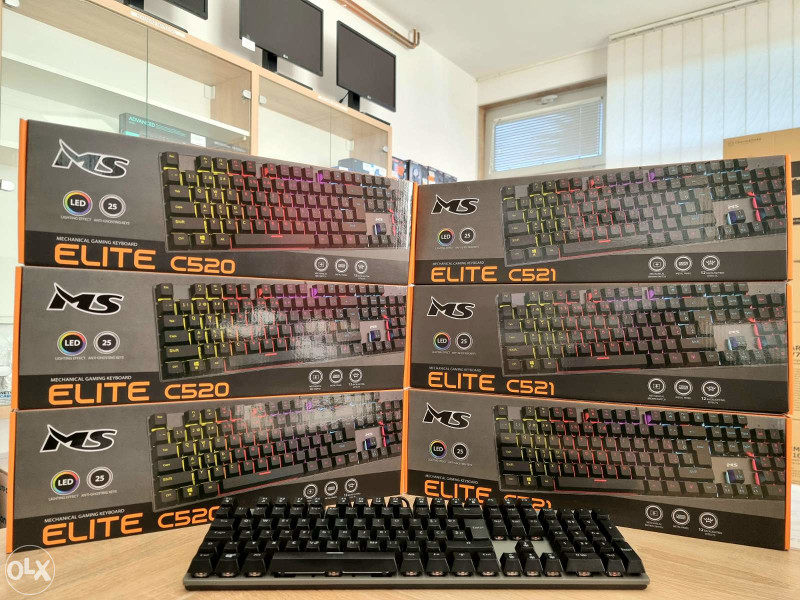 Tastatura MS Elite C520 Red - Mehanička - Tastature - OLX.ba