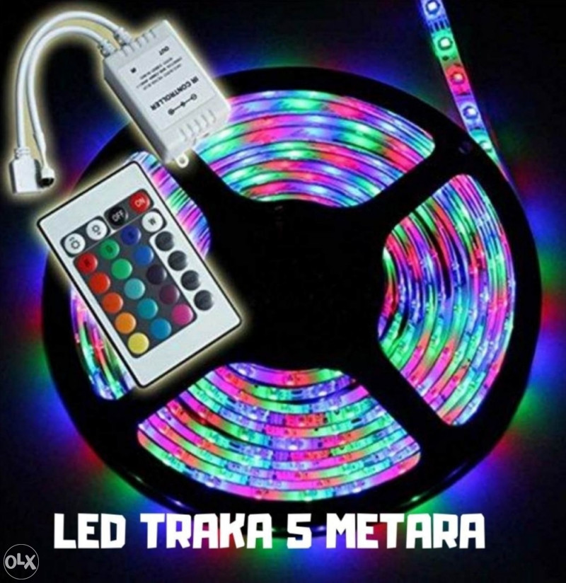 LED traka RGB 5m - LED rasvjeta - OLX.ba