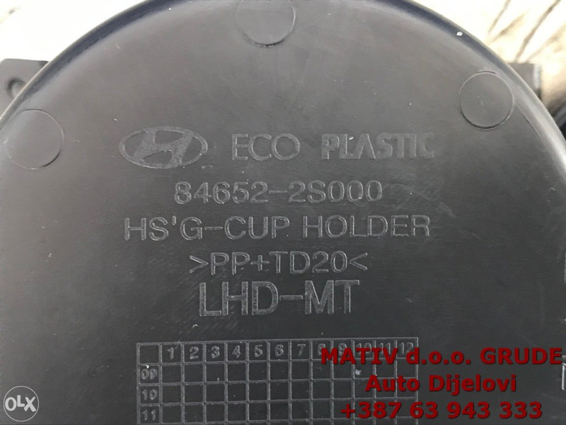 Držač nosač čaša Hyundai ix35 2011 84652-2S000 - Plastika - OLX.ba