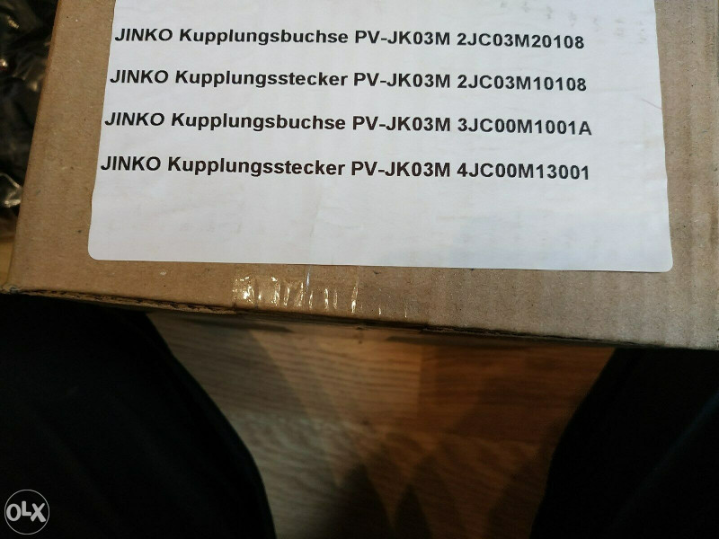 50 kom. Set M/Ž Jinko Solar PV-JK03M solarni konektor - Solarna oprema ...