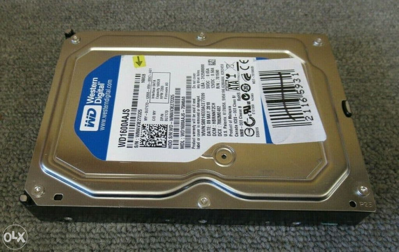 Hard disk WD Blue 160gb SATA - Hard diskovi (HDD) - OLX.ba