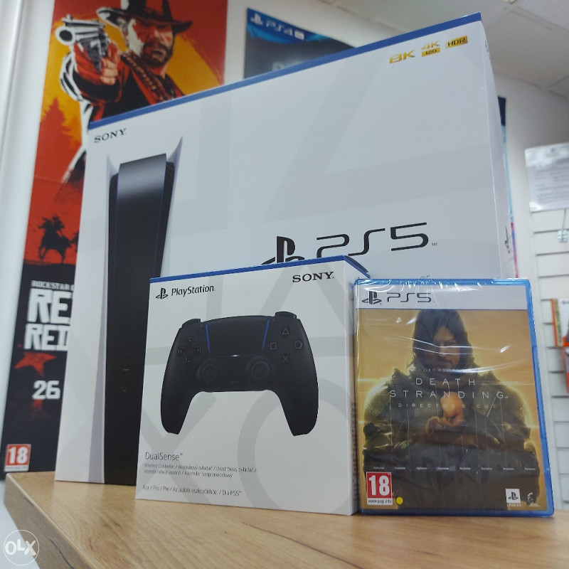 Playstation 5 PS5 2 Joystick-a + Death Stranding - Konzole - OLX.ba