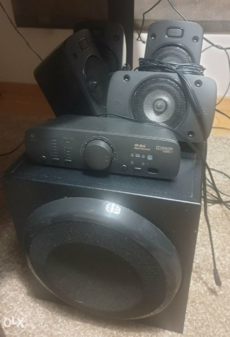 Logitech Z906 surround audio sistem - 5.1, RMS 500W - Kućna kina - OLX.ba