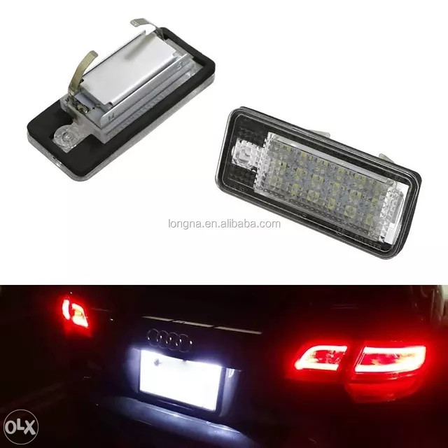 LED sijalice moduli za tablice Audi A3 A4 S4 A6 S6 Q7 - Svjetla tablica za automobile - OLX.ba
