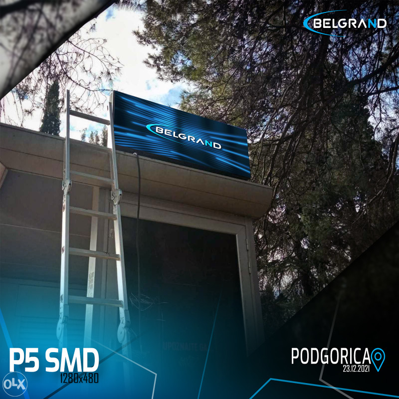 BELGRAND P5 SMD LED REKLAMA DISPLEJ BILBORD - Ostalo - OLX.ba