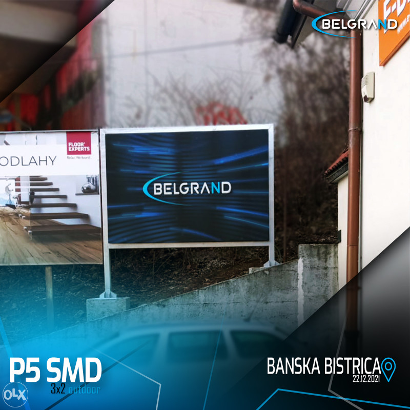 BELGRAND P5 SMD LED REKLAMA DISPLEJ BILBORD - Ostalo - OLX.ba