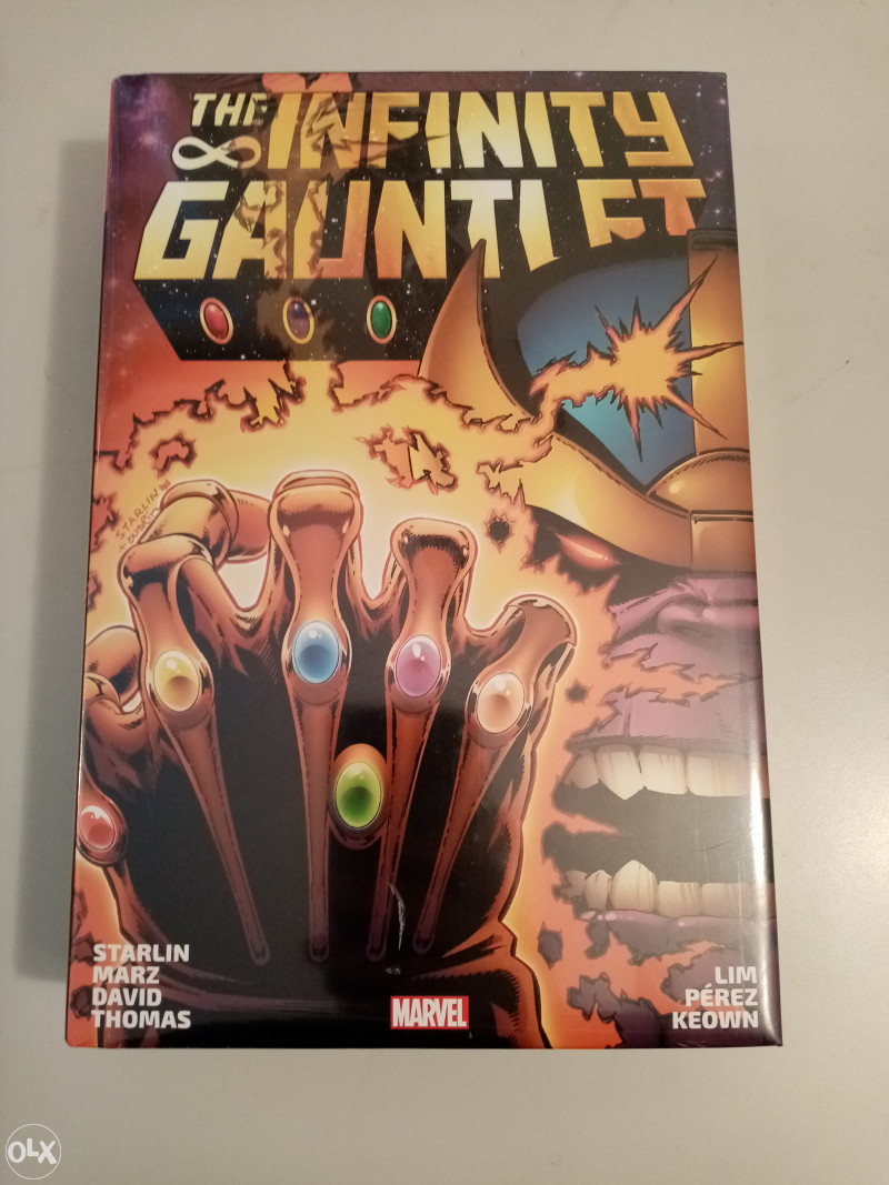MARVEL Infinity Gauntlet Omnibus - STARLIN COVER - Literatura ...