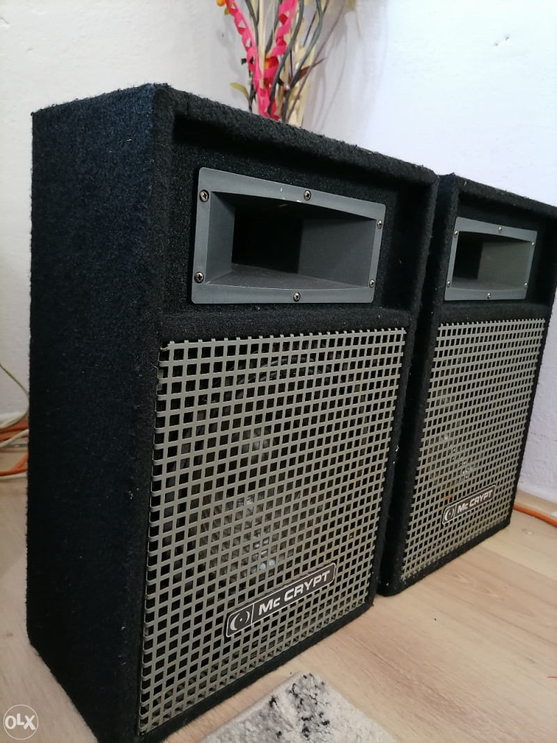 Zvučne kutije 10" Mc CRYPT 600w(detaljno!!!) - Zvučnici - OLX.ba