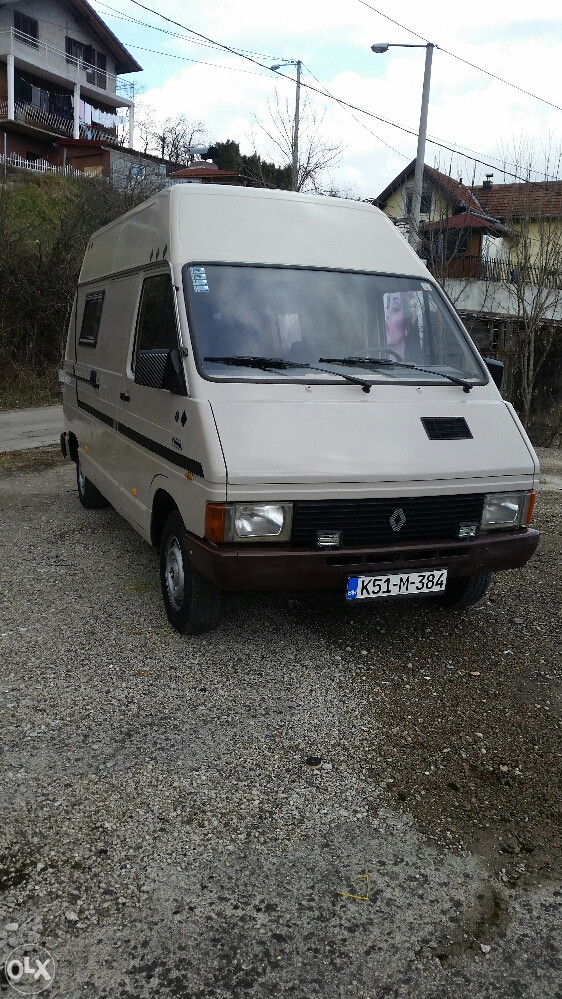 KAMPER RENAULT TRAFIC Oldtymer tek reg. Benz.1980 g. - Kamperi - OLX.ba