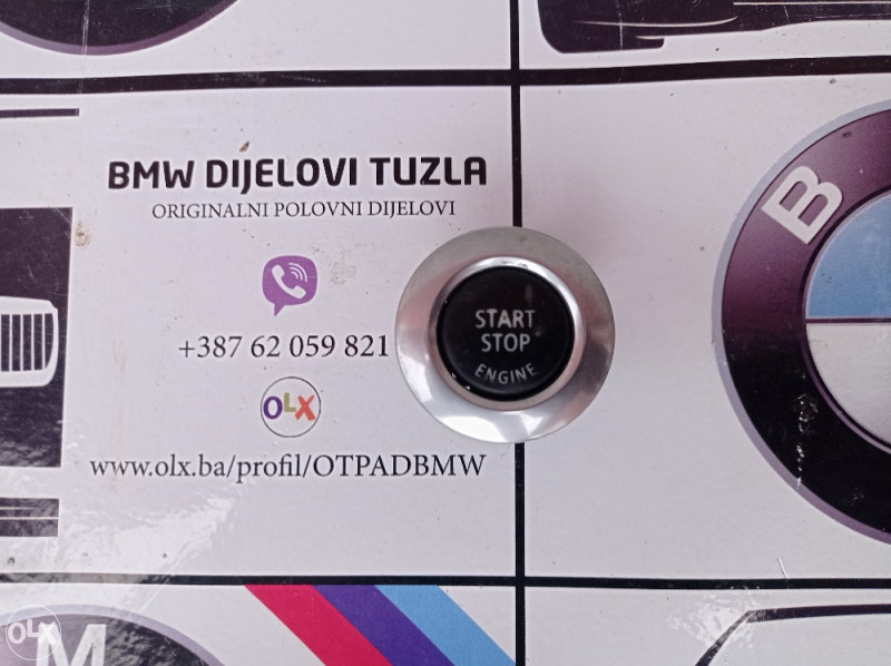 Start stop dugme tipka BMW E87 E90 E60 E61 - Prekidači za automobile ...