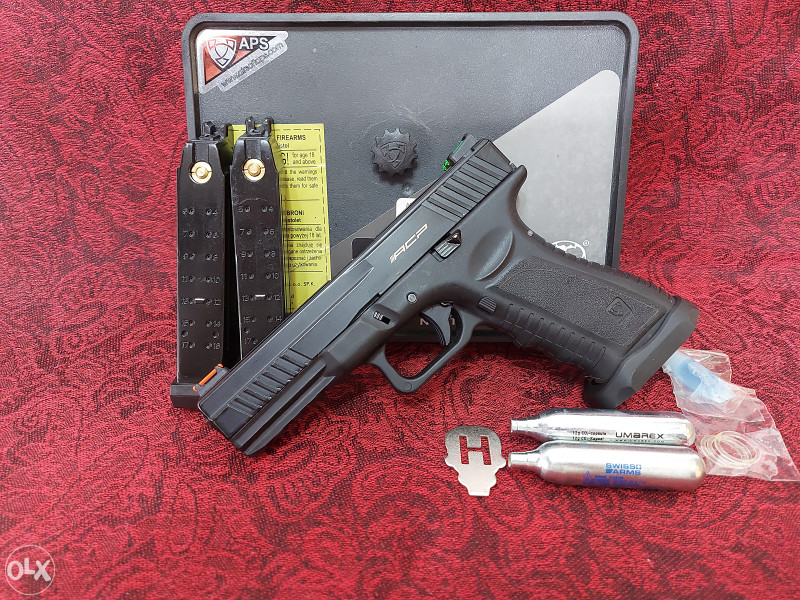 Airsoft pistolj APS ACP C02 Glock GBB - Airsoft puške/pištolji - OLX.ba