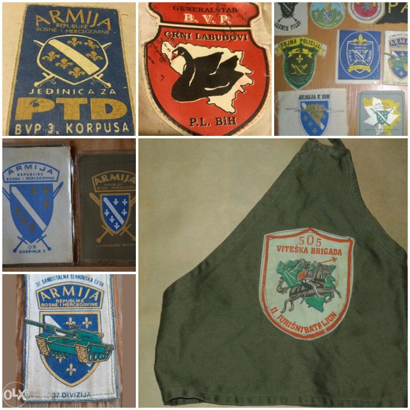 Ratne oznake, amblem arbih, armija rbih - Potražnja - OLX.ba
