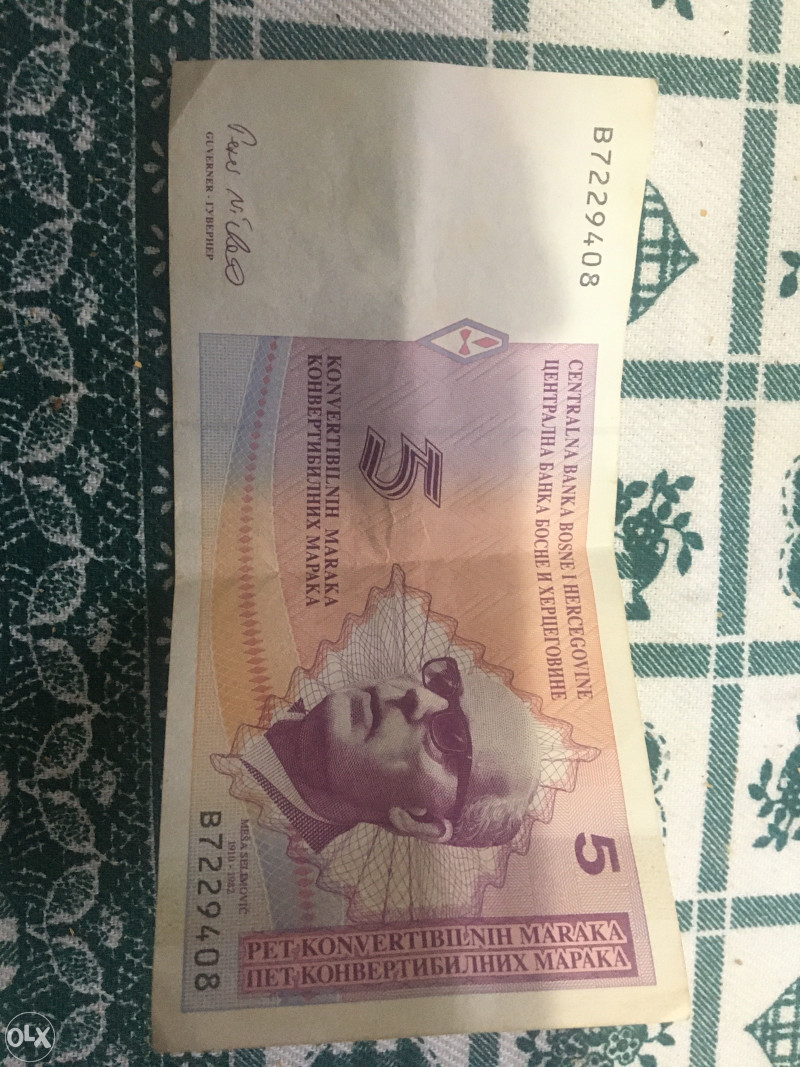 Novcanica 5 maraka - Novčanice - OLX.ba