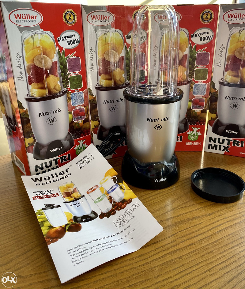 NUTRI MIX WULLER GERMANY 800W BLENDER - Blenderi - OLX.ba