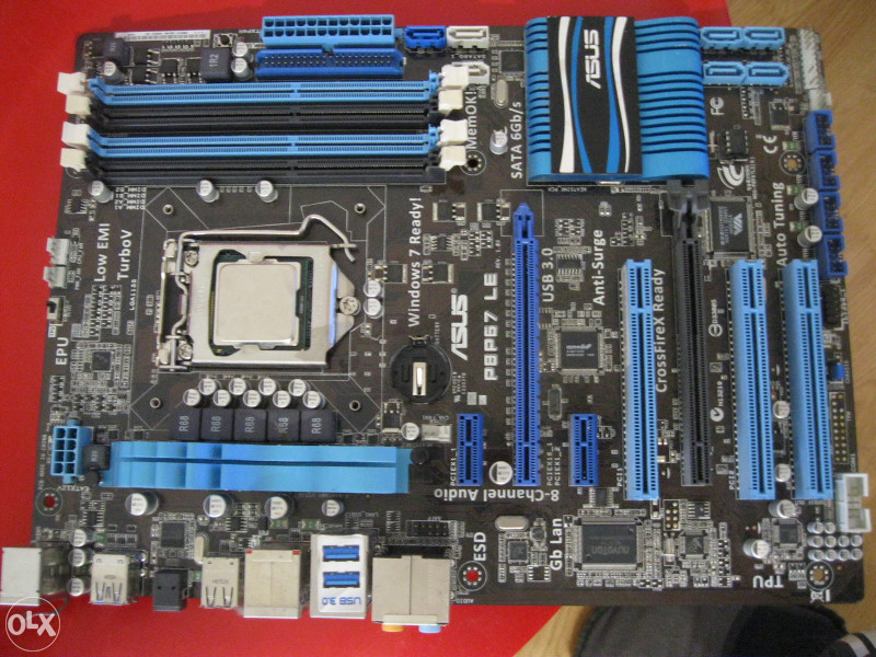 ii5 2500 / 7 2600 / ASUS P8P67 1155 soc / 8gb 4 slota - Matične ploče ...