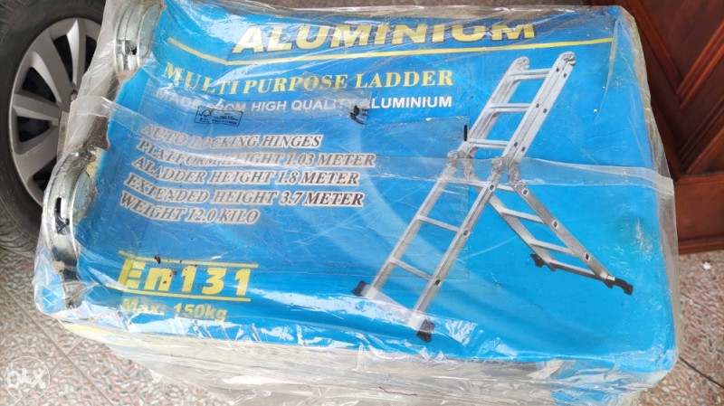 Aluminijske ljestve sklopive 5,7m lotre merdevine skele - Skele i ...