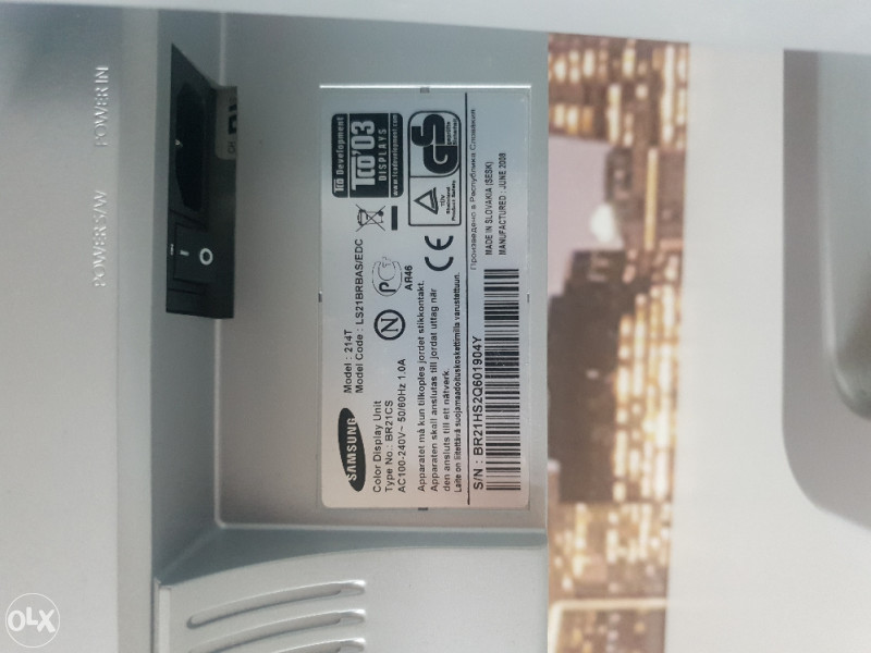 Monitor Samsung SyncMaster 214T - Monitori - OLX.ba