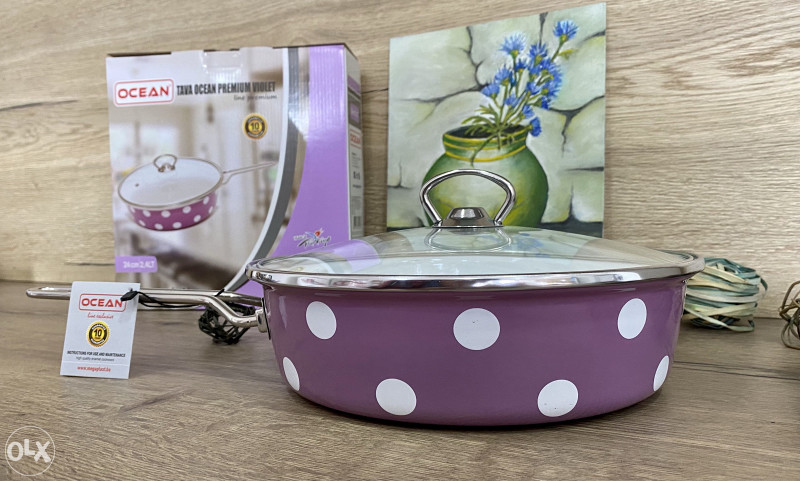 SET POSUDJA ŠERPE TAVE PRZILICA OCEAN VIOLET PREMIUM SERPE - Šerpe - OLX.ba