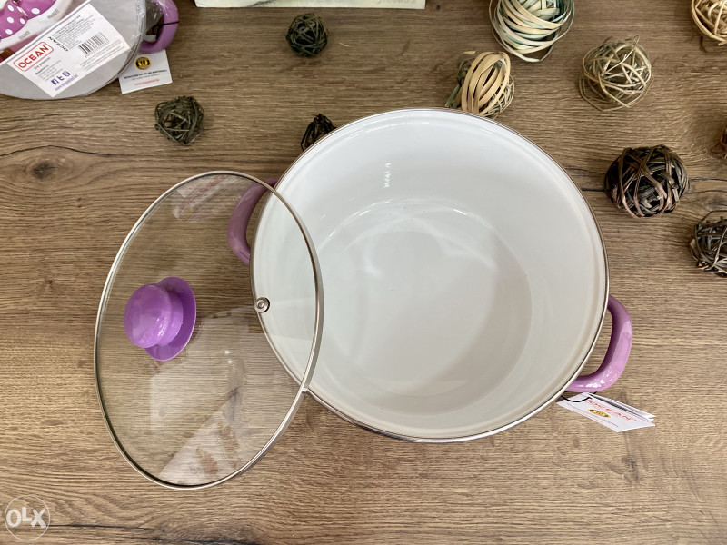 SET POSUDJA ŠERPE TAVE PRZILICA OCEAN VIOLET PREMIUM SERPE - Šerpe - OLX.ba