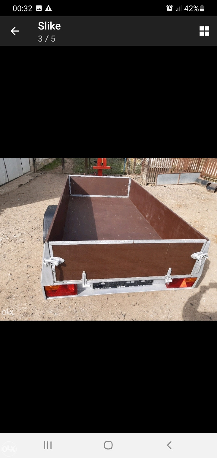 Auto prikolica registrovana - Prikolice - OLX.ba