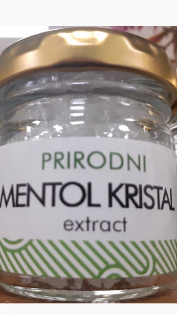 MENTOL KRISTALI PRIRODNI NAJ POVOLJNIJA CJENA U BiH - Biljni preparati ...