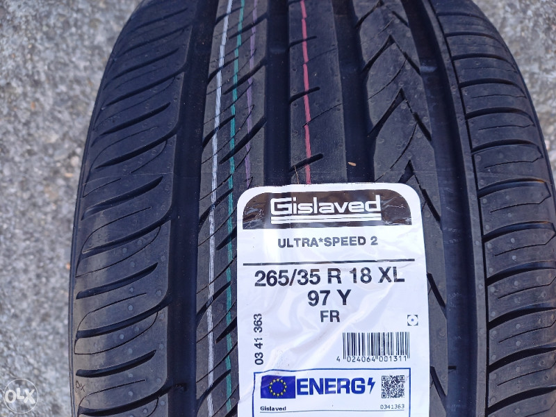 265 35 18 Gislaved ljetne gume - Gume - OLX.ba
