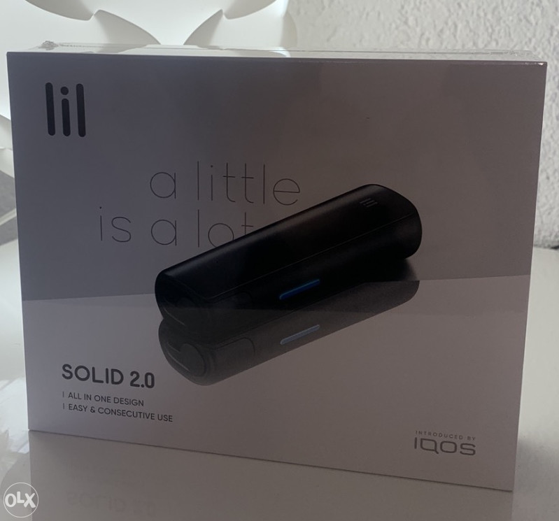 Iqos Lil Solid 2.0 BLACK Vakum (Dostava 6 km) - Uređaji za zagrijavanje ...