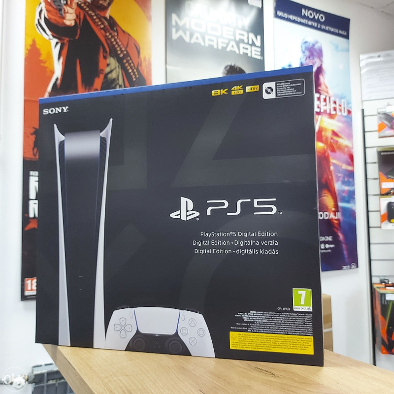Playstation 5 Digital Edition / Digitalna PS5 Sony - Konzole - OLX.ba