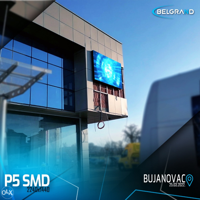 BELGRAND P5 SMD LED REKLAMA DISPLEJ BILBORD - Ostalo - OLX.ba