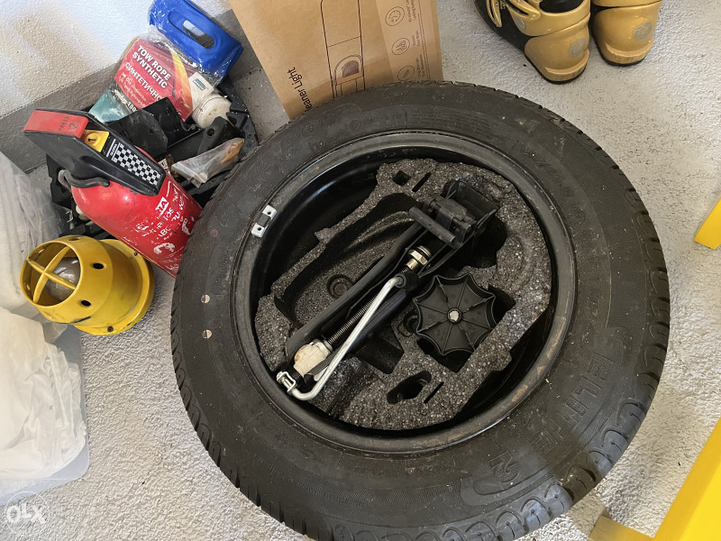 Rezervna felga guma i alat za fabia polo ibiza 5x100 - Alat i pribor - OLX.ba
