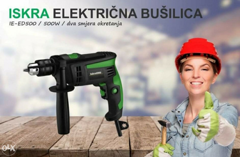 ISKRA ELEKTRICNA BUSILICA ERO IE-ED-500 - Bušilice - OLX.ba