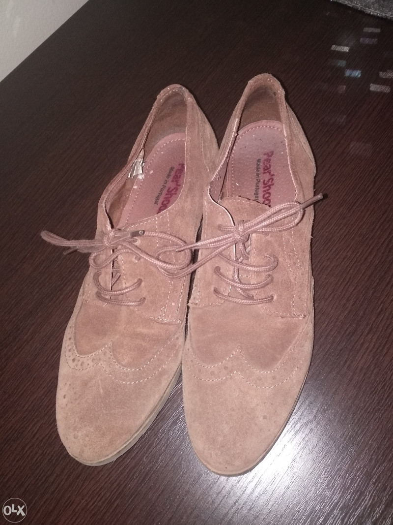 Camel kozne/velur cipelice - Cipele i Gležnjače - OLX.ba