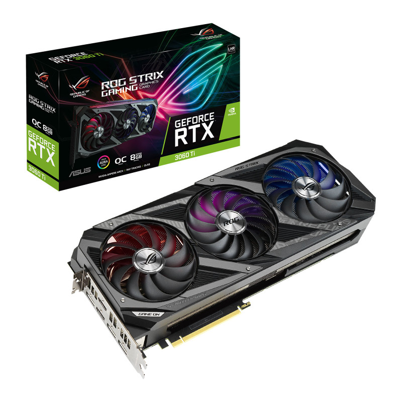 Asus ROG RTX 3060 Ti Strix OC Gaming V2 8GB Dx12 - Grafičke kartice ...