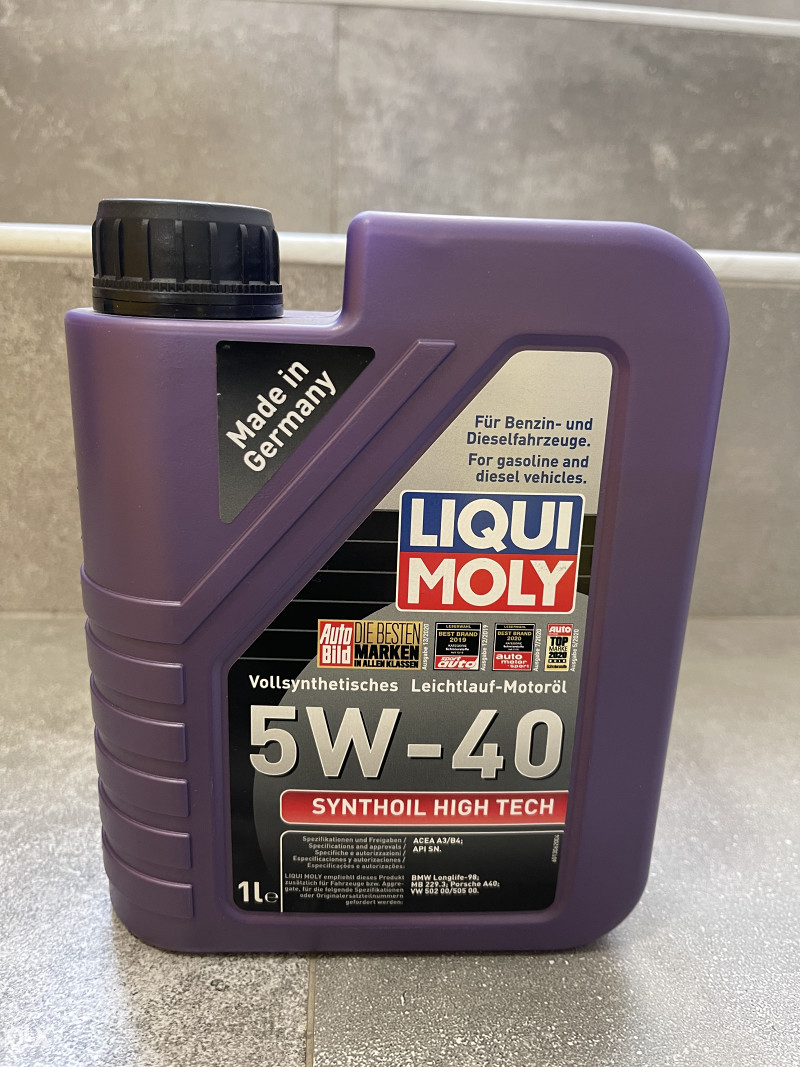 Ulje za motor LIQUI MOLY 5W40 Synthoil HIGH Tech 1l - Ulja za ...