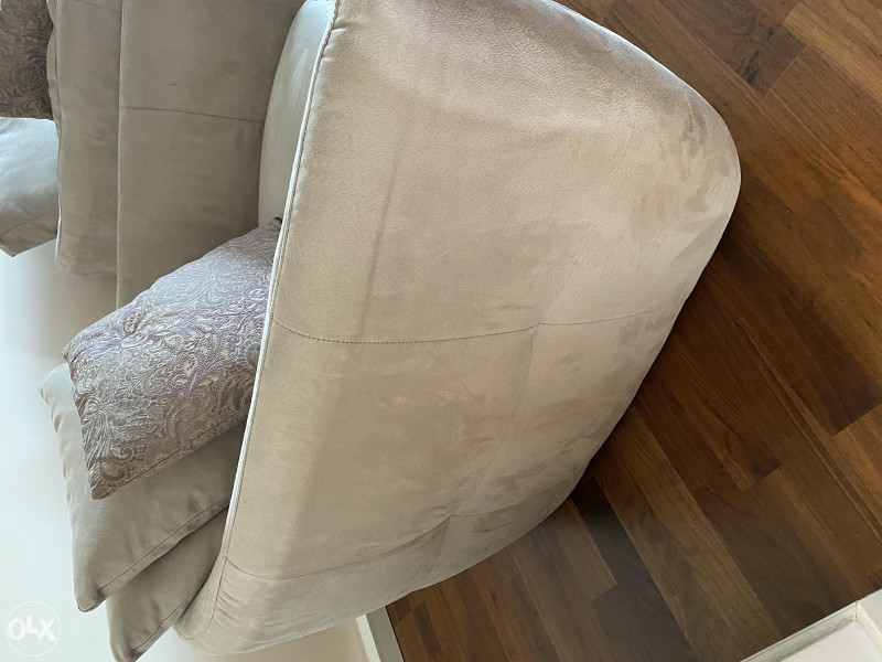 Natuzzi garnitura, trosjed i dvije fotelje - Komplet garnitura - OLX.ba