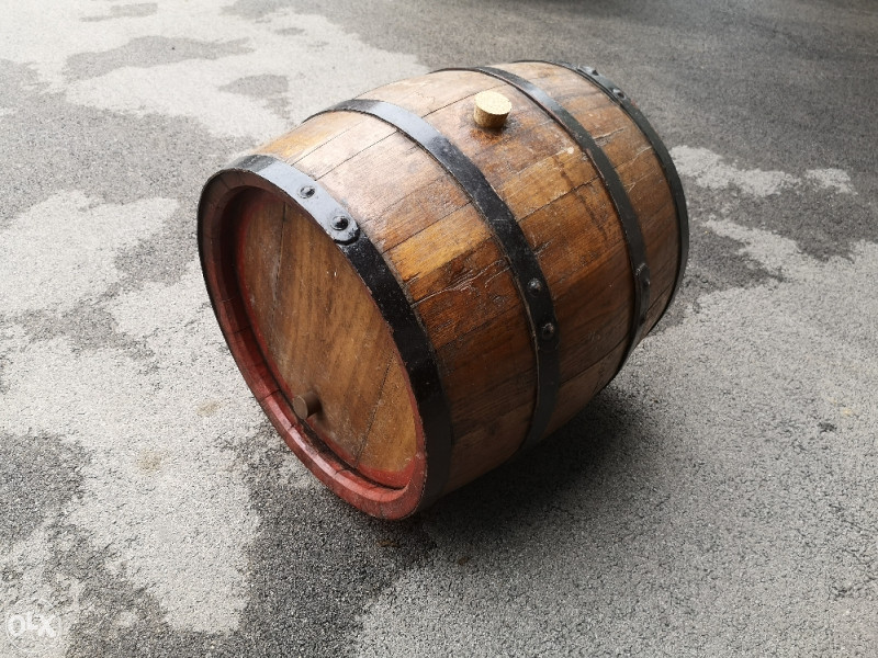 Hrastovo bure za rakiju 50l - Burad, kace i ostale posude - OLX.ba