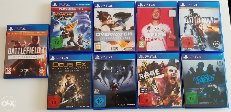 PS4 Playstation 4 igre - Igre - OLX.ba