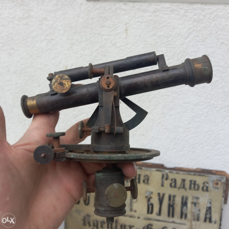 Teodolit geodetski instrument antikvitet - Ostalo - OLX.ba