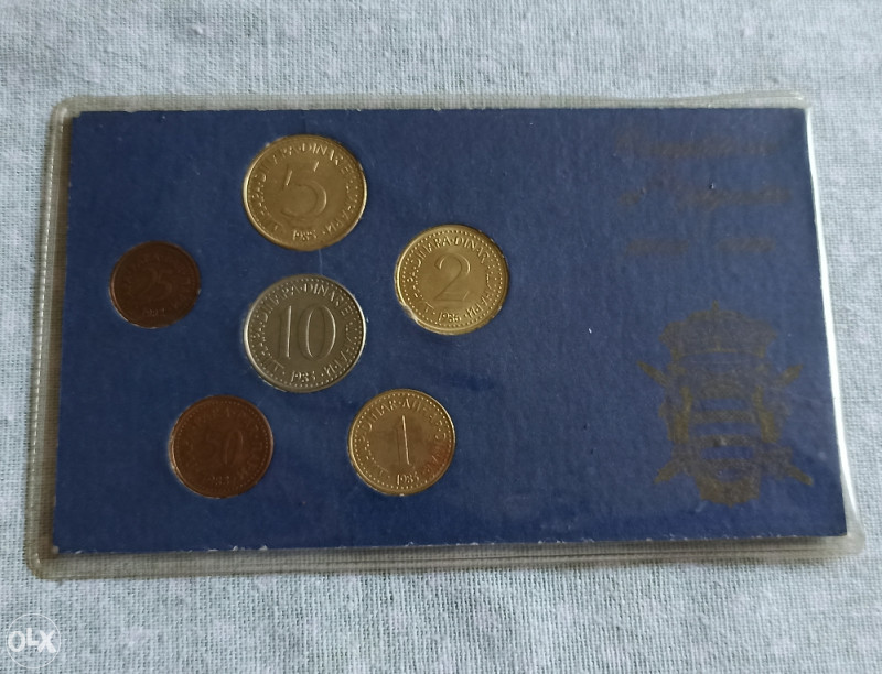 Jugoslavenski dinar - set kovanica - SFRJ - Kovanice - OLX.ba