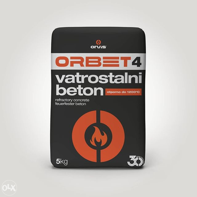 Vatrostalni materijali (šamotni materijali) termobeton - Cigla/Opeka ...