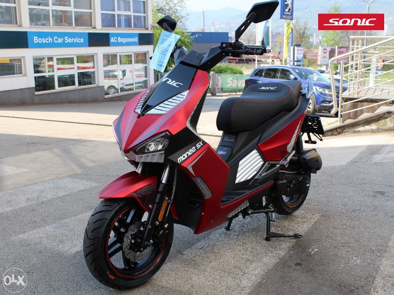 SONIC MONZA SX 50 2T SKUTER **NOVI MODEL ** - Vozila - Motocikli ...