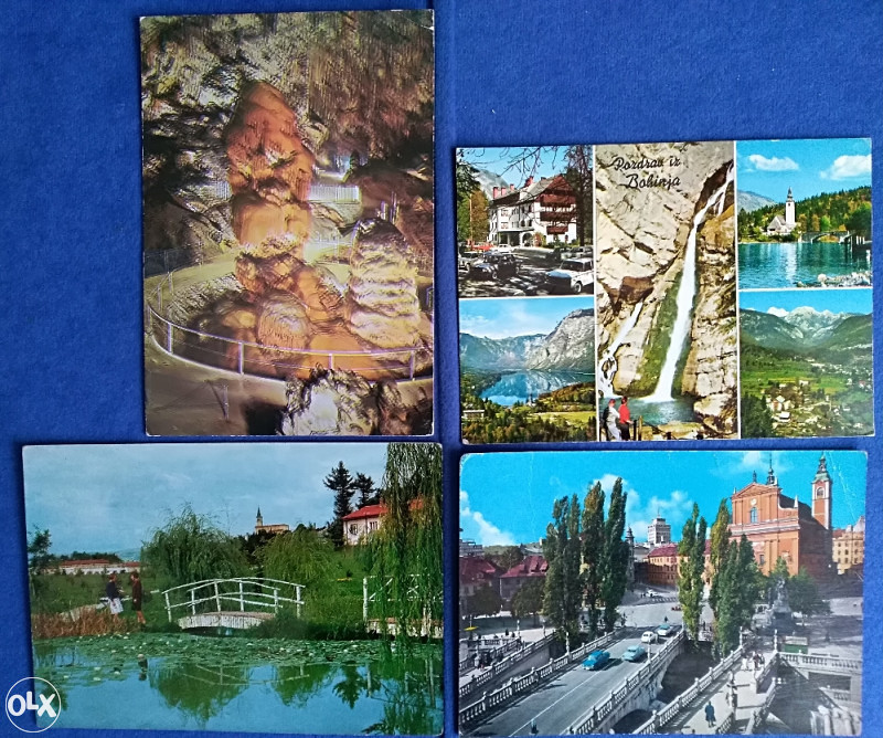 RAZGLEDNICE HRVATSKA I SLOVENIJA (gradovi) - Razglednice - OLX.ba