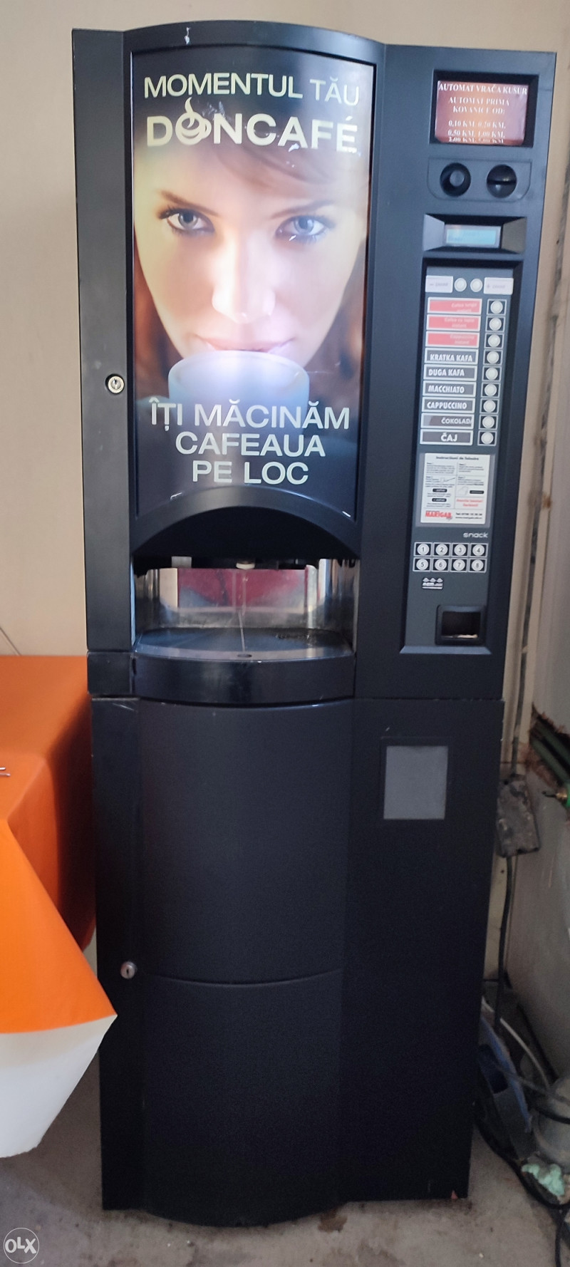 SAMOUSLUŽNI AUTOMAT BIANCHI BVM 921 ESPRESSO I INSTANT - Samoposlužni aparati - OLX.ba