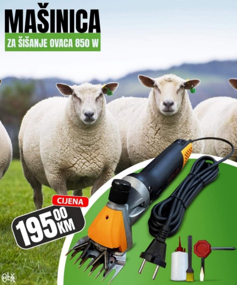 MAŠINA ZA ŠIŠANJE OVACA - Hrana i oprema - OLX.ba