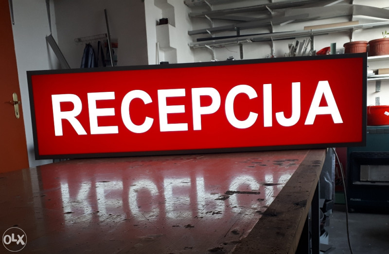Svijetleća reklama led - Reklame i dekoracije - OLX.ba
