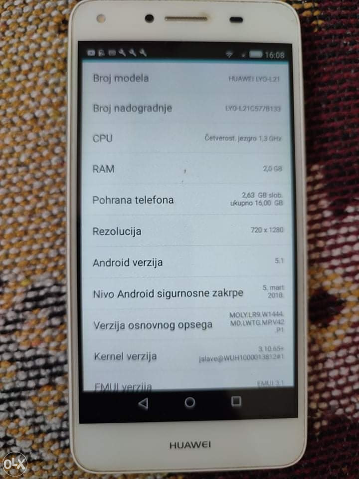 Mobitel Huawei Honor A5 - Mobiteli - OLX.ba