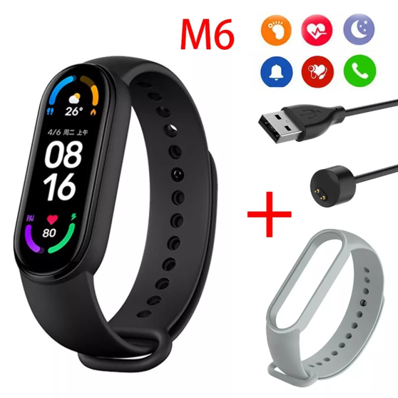 Pametni sat M6 Smart Watch Fitness trcanje - Smartwatch (pametni satovi) - OLX.ba