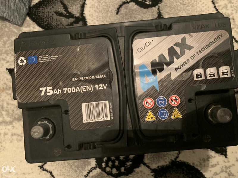 Akumulator 75Ah 12V 700A - Akumulatori - OLX.ba